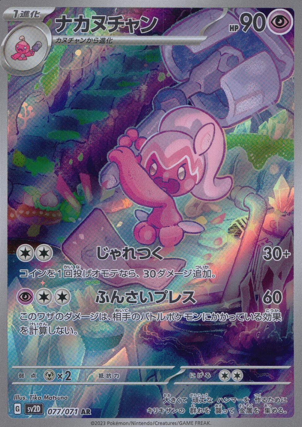 077/071/SV2D/B/AR ナカヌチャン – トレジャーコレクション