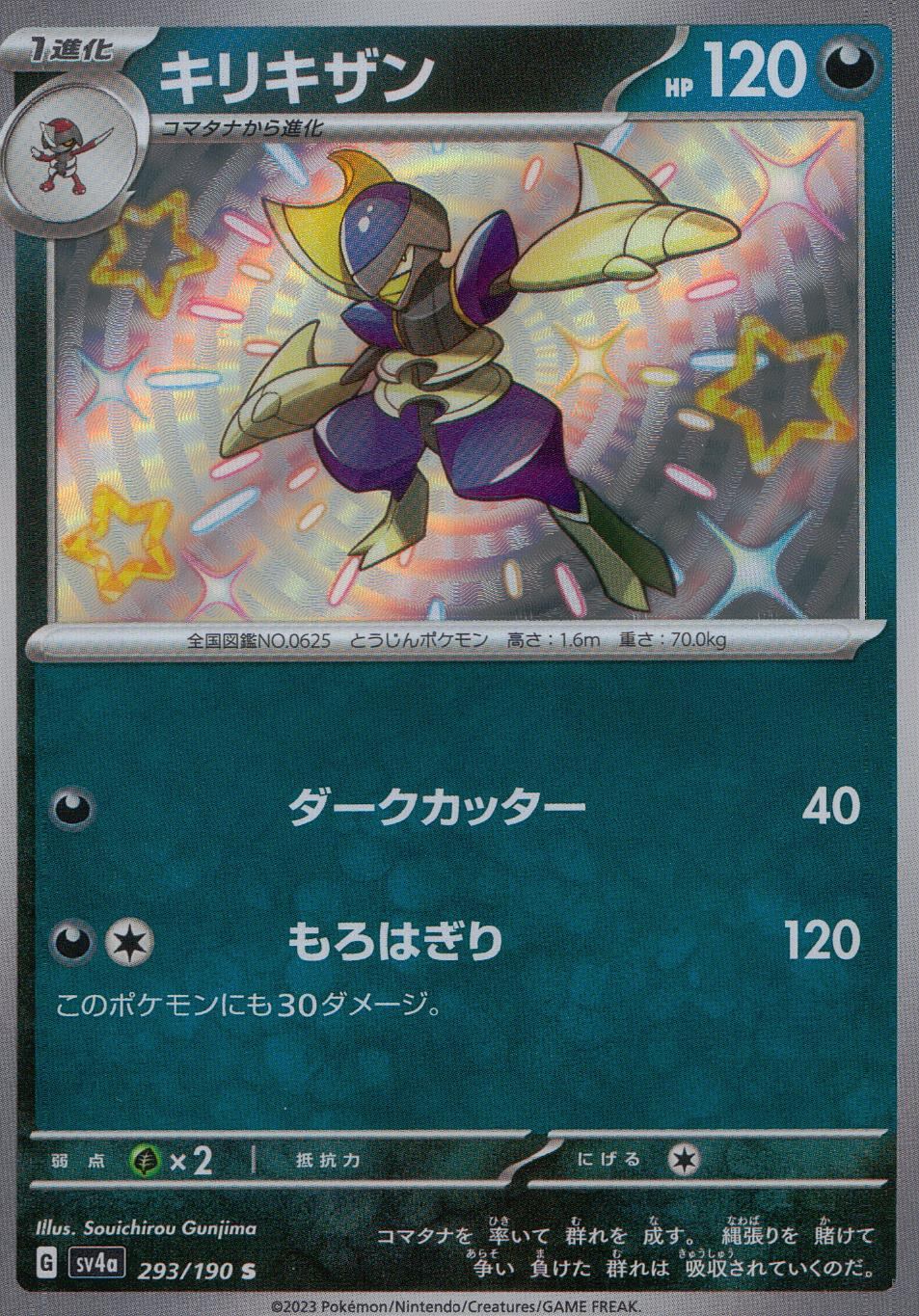 293/190/SV4A/B キリキザン