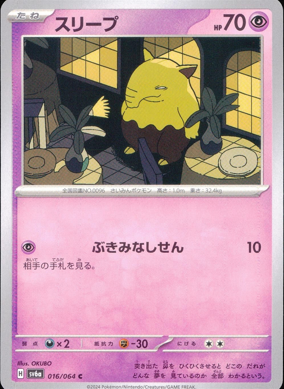 016/064/SV6A/B/C スリープ