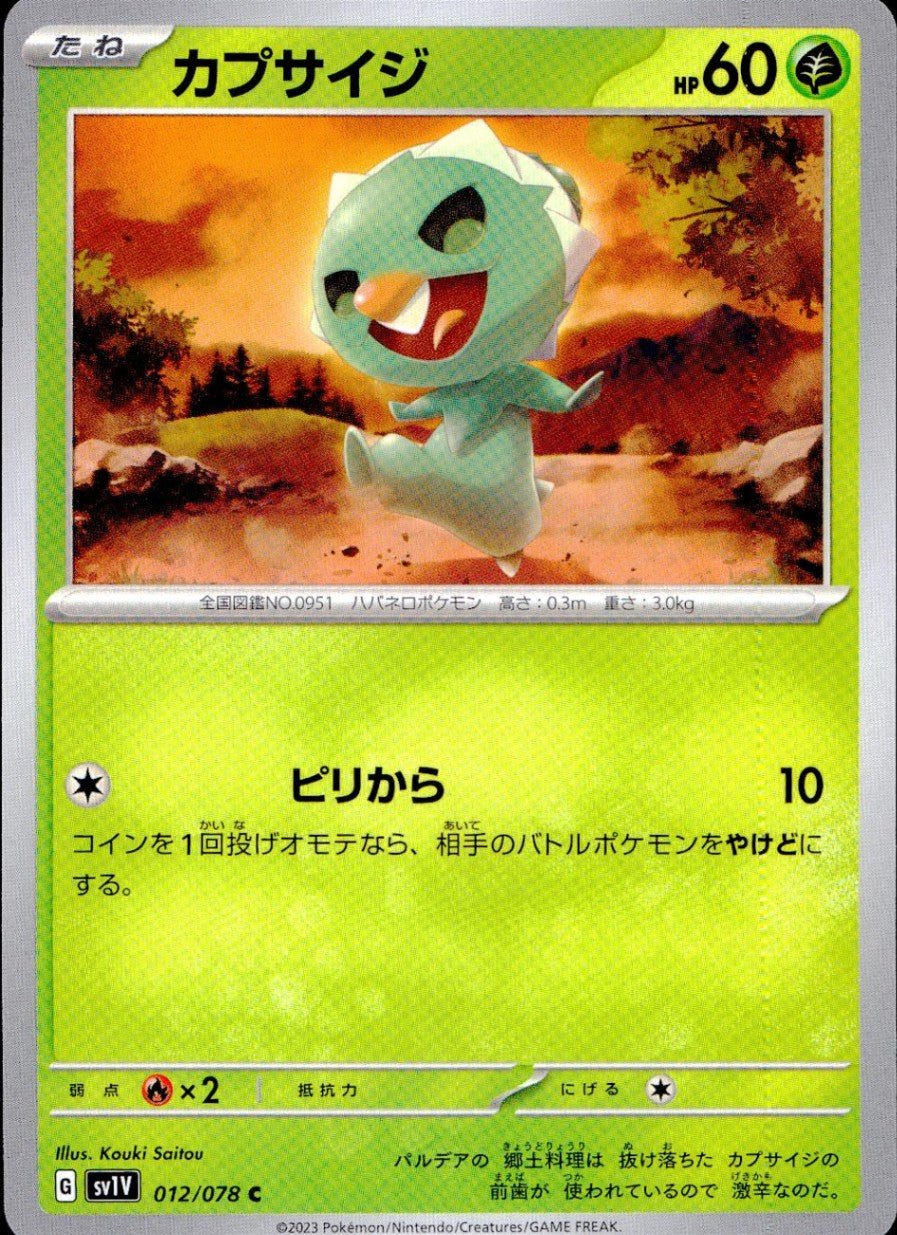 012/078/SV1V/B/C カプサイジ – トレジャーコレクション