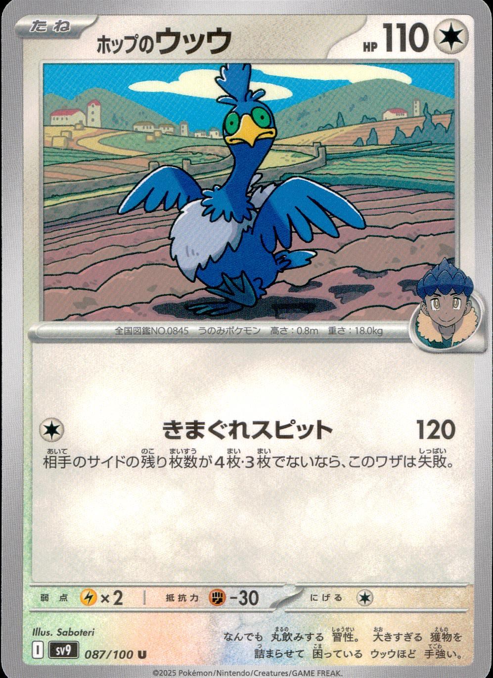 087/100/SV9/B/U ホップのウッウ – トレジャーコレクション