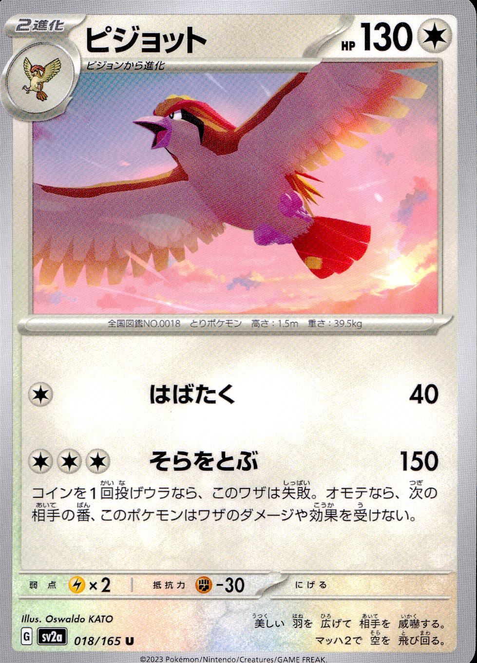 018/165/SV2A/B/U ピジョット – トレジャーコレクション